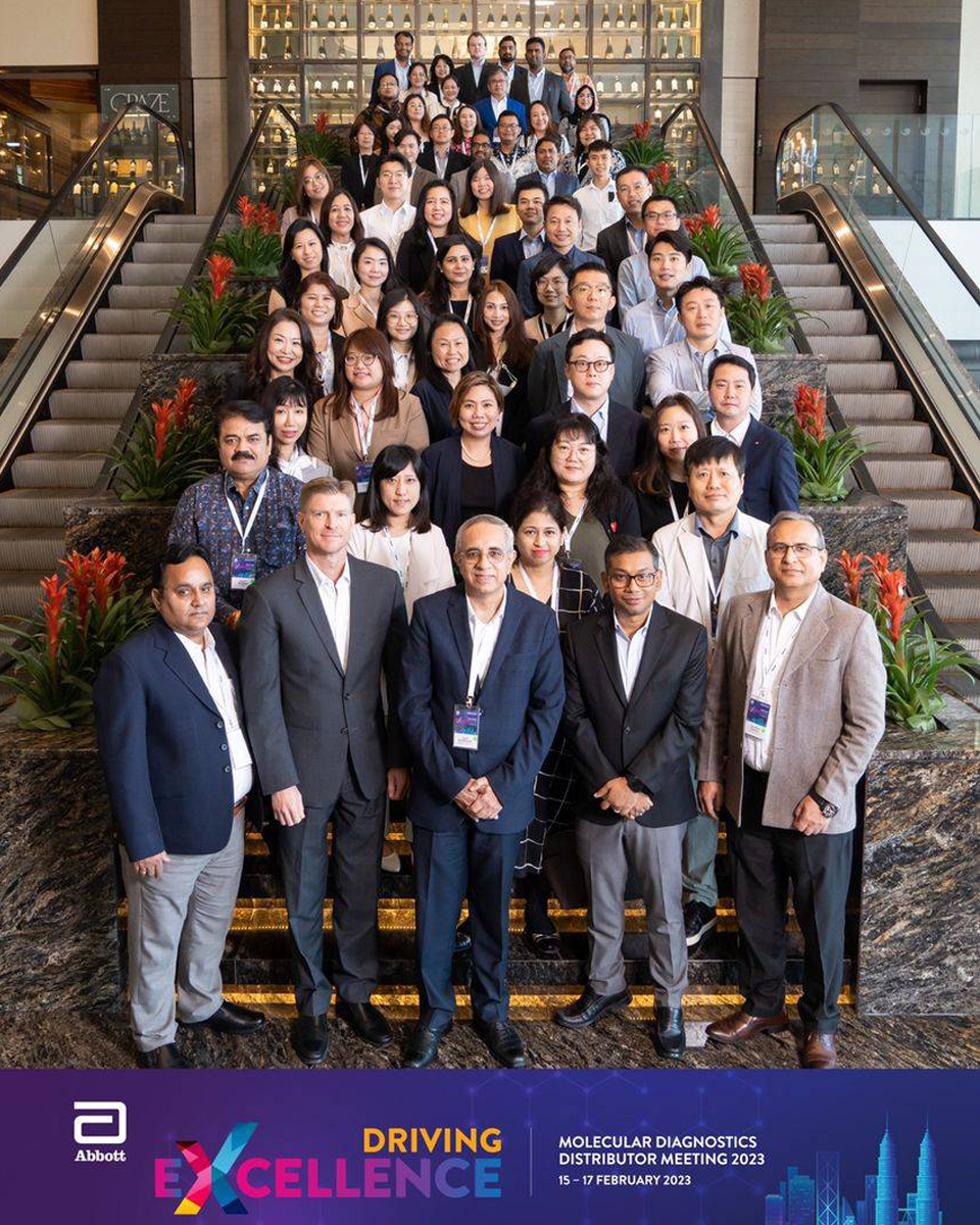 Certificate of Appreciation in recognition of 15 years of partnership with Abbott Molecular ...