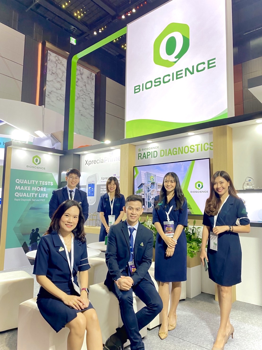ภาพบรรยากาศ งานประชุมวิชาการสมาคมเทคนิคการแพทย์ ครั้งที่ 45 (ACMTT2023) – Q BIOSCIENCE